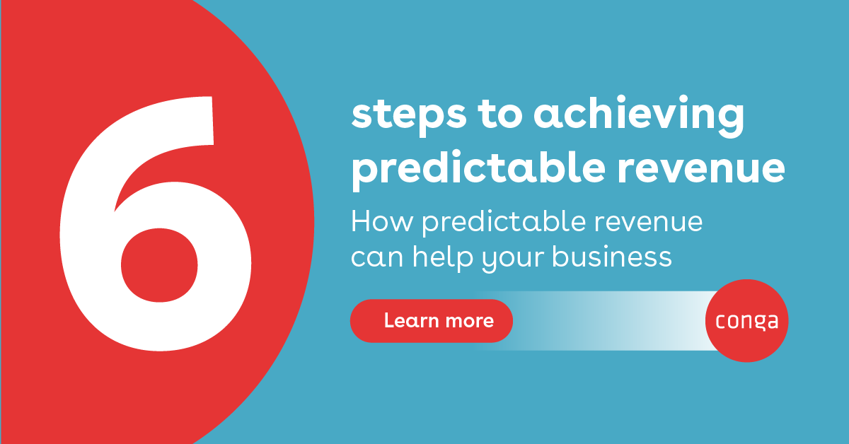 Predictable Revenue: What Is It & Why It’s Important | Conga