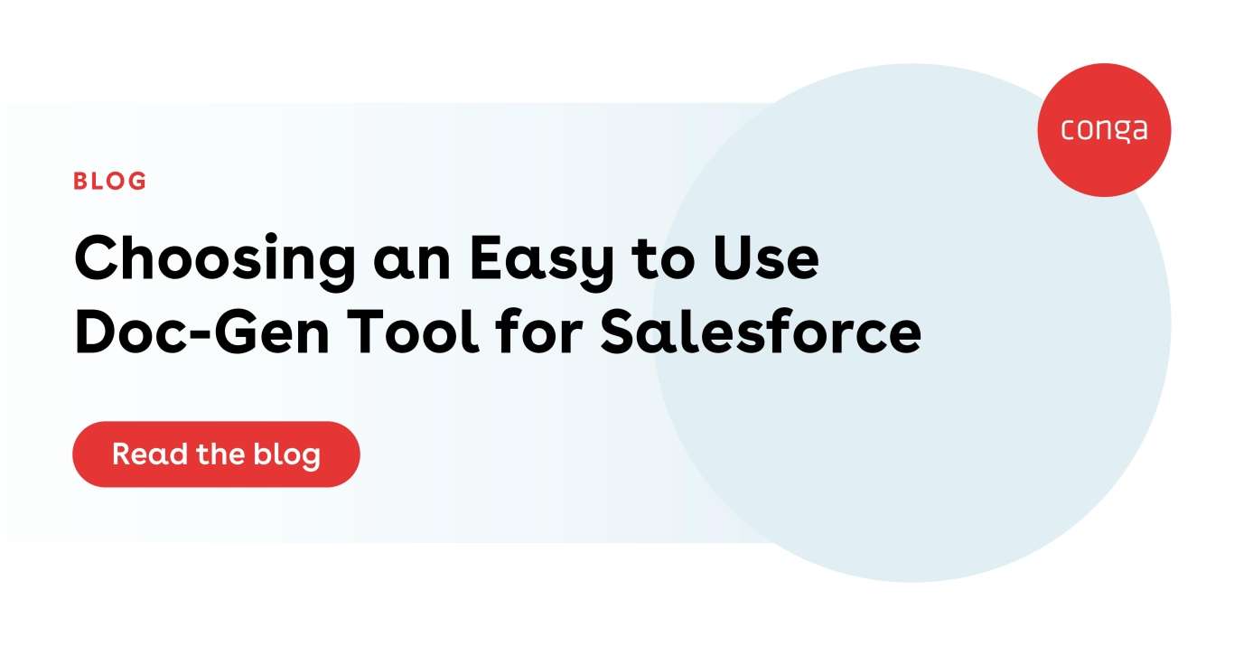 Contract Creation in Salesforce: How To Choose A Tool