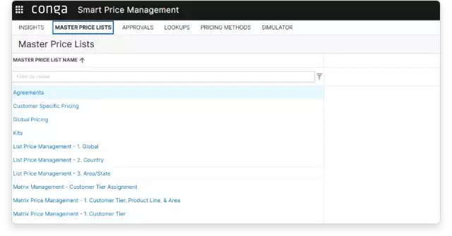 Price Management Software Solution | Conga