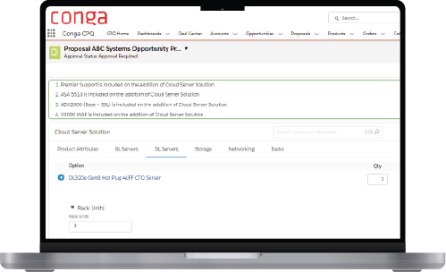 Configure, Price, Quote (CPQ): Detailed Features - Conga